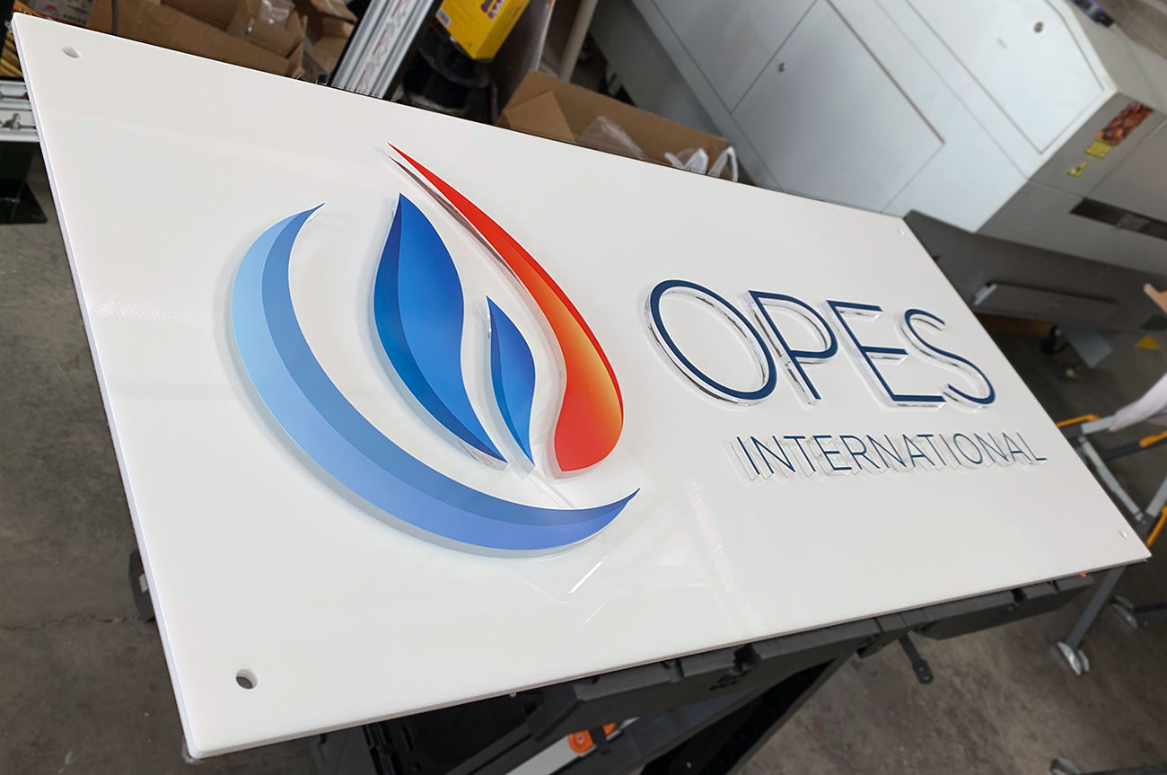 Acrylic Letters / Perspex Letters for Corporate Branding | Custom Cut ...